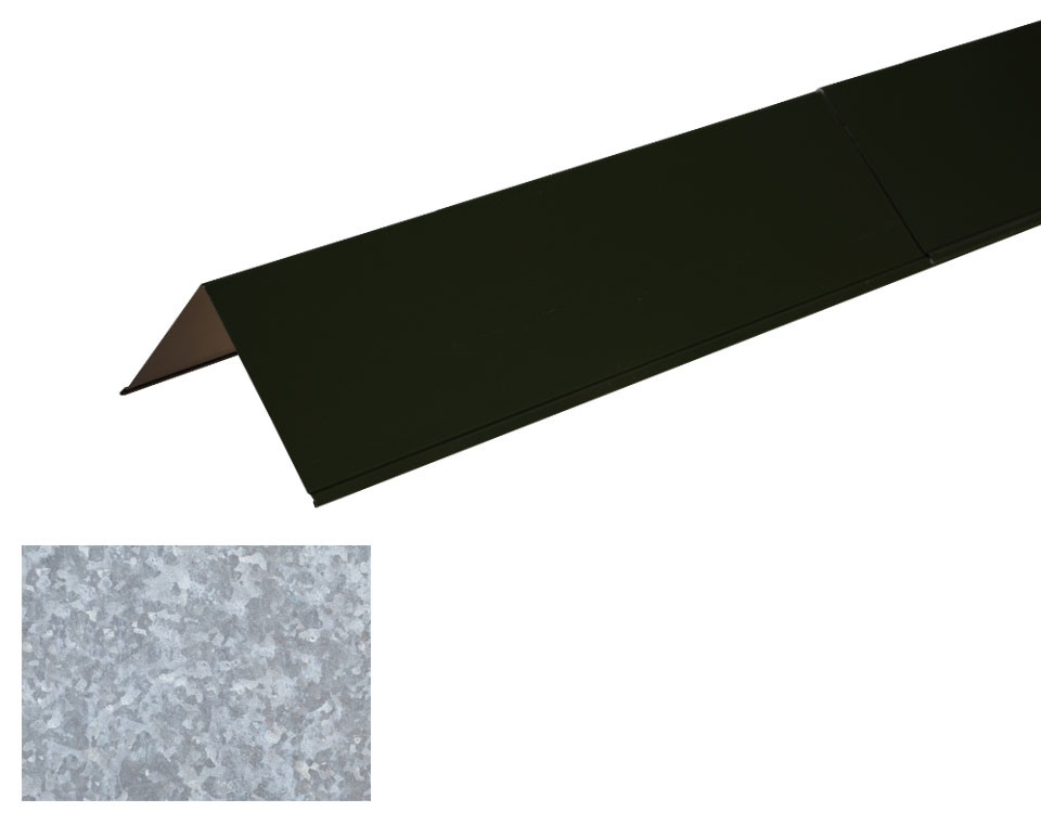 Barge Board - 3000mm - 90 Degree - Galvanised