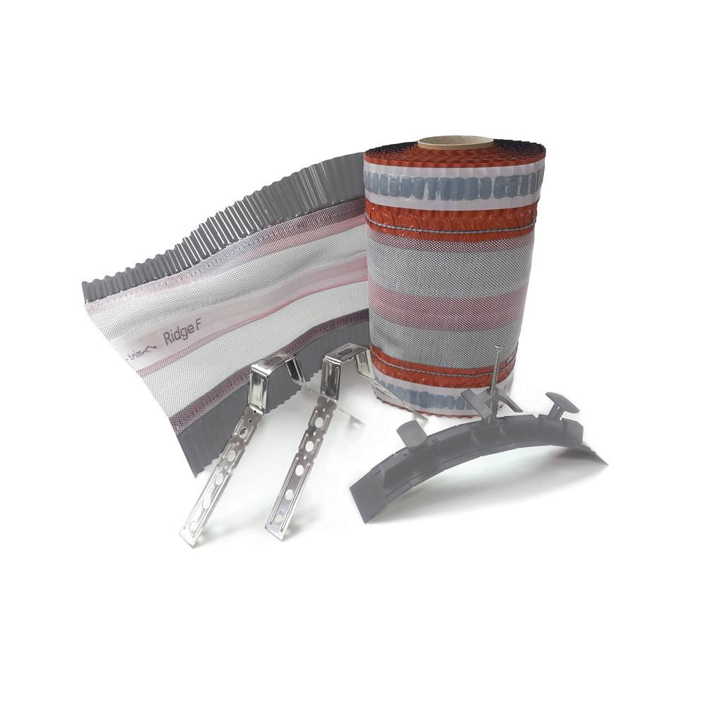 Easy Ridge F Plus - Universal Vented Dry Ridge Kit - 3000mm to 10m