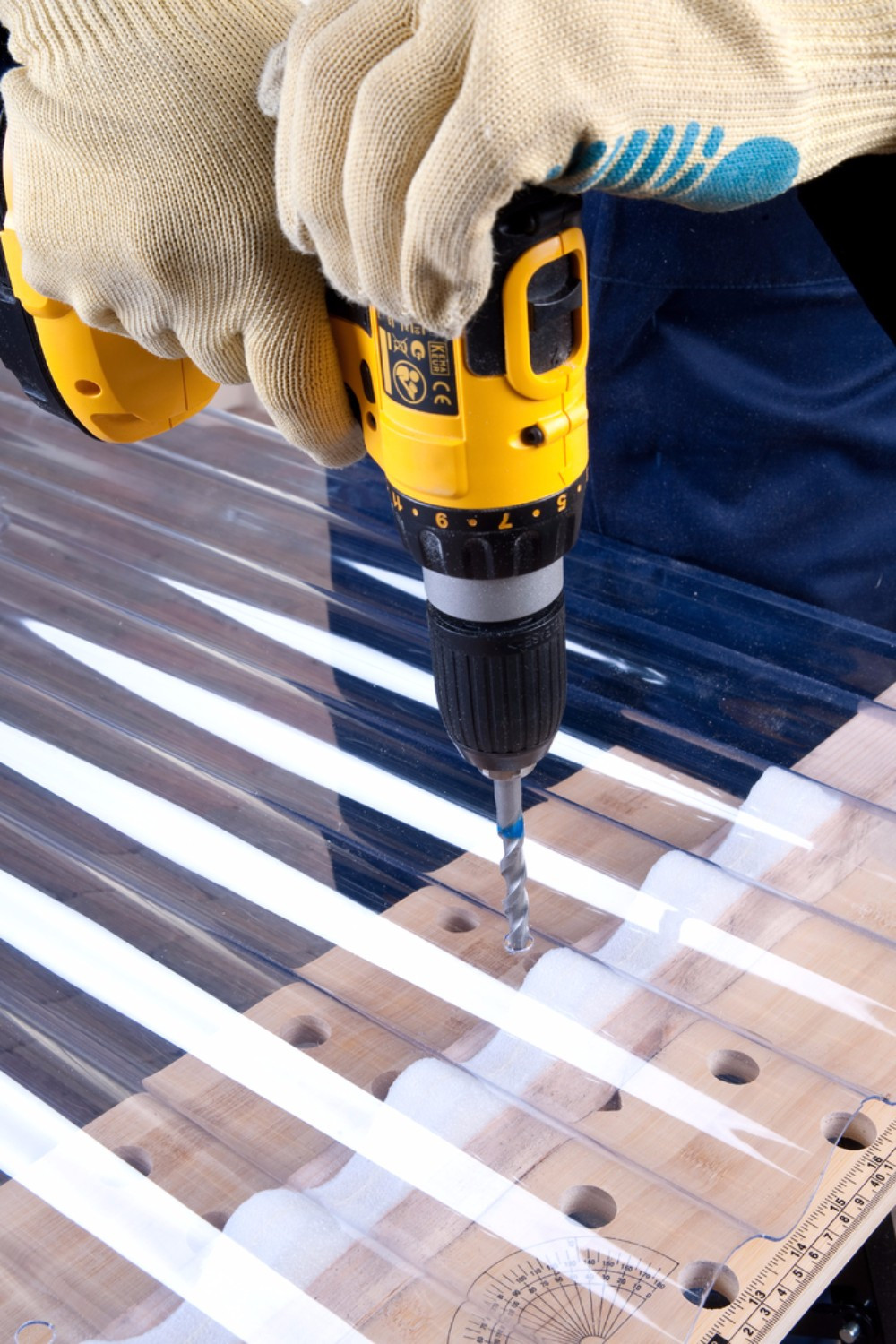 Corolux - Mini Corrugated PVC Roofing Sheet - Clear